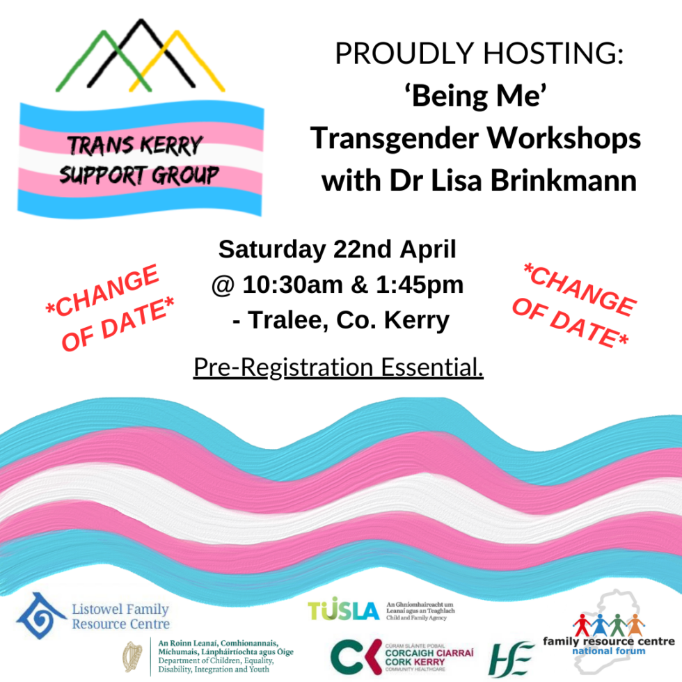 'Being Me' Transgender Workshops with Dr Lisa Brinkmann - change of ...