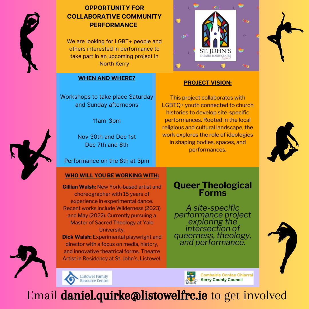 LGBT+ performance opportunity - ScEEN in Kerry